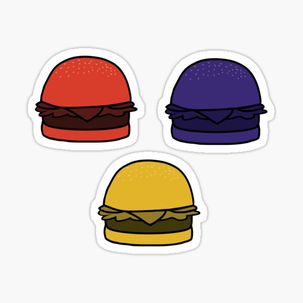 "Pretty Patty Primary Color Pack" Sticker for Sale by VancetheSnekDad ...