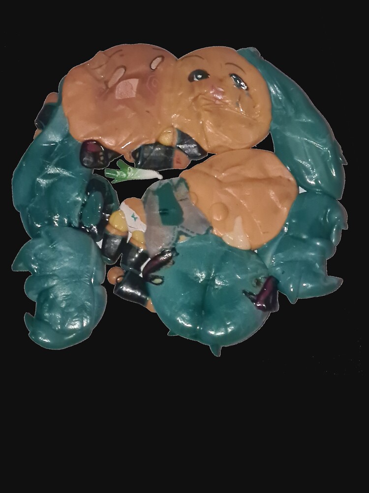 "The Real Miku Slab" T-shirt for Sale by OnlyMiku | Redbubble ...