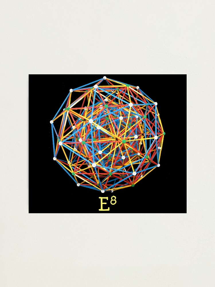 "E8 Mathematics Group Thoery Lie Groups" Photographic Print by ...