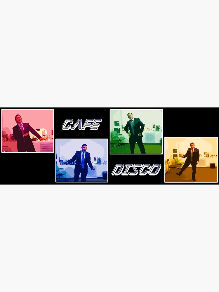 "The Office - Cafe Disco" Poster for Sale by reedchar | Redbubble