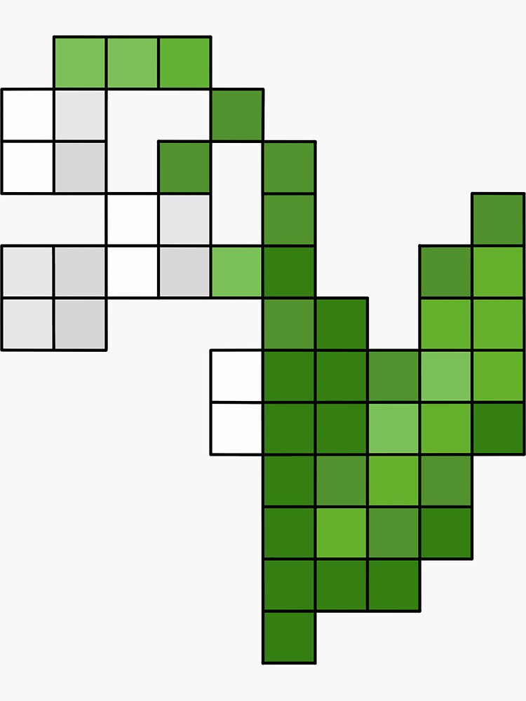 "Minecraft Lily of the Valley" Sticker for Sale by s3lkieshop | Redbubble