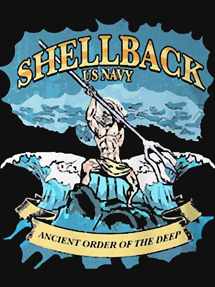 "Us Navy Shellback" T-shirt for Sale by thaothuduoc | Redbubble | us t ...