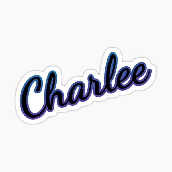 "Charlee" Sticker for Sale by ArtPop88 | Redbubble