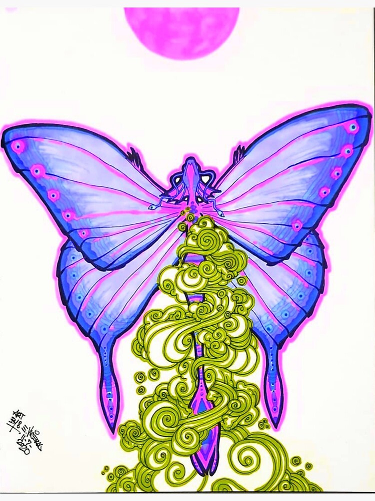 "Dragon Nymph (violet)" Sticker for Sale by CEOofEVS2021 | Redbubble