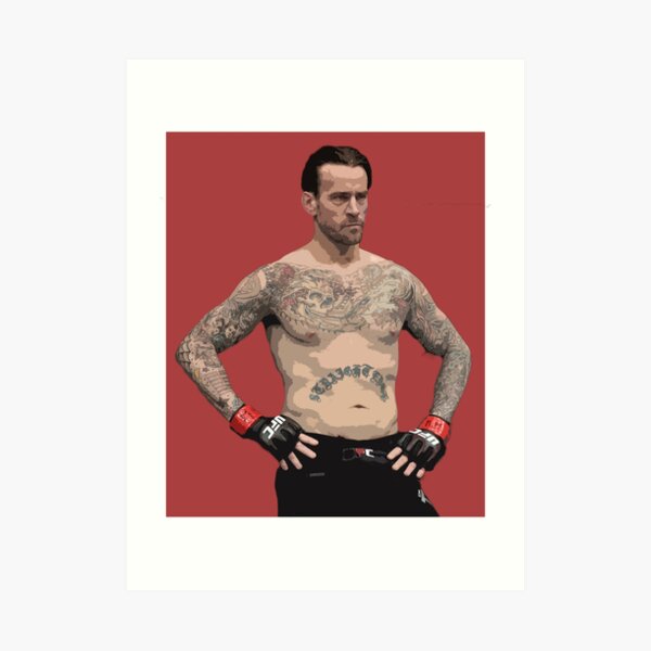 "Cm Punk Fan Art" Art Print for Sale by Ruwans | Redbubble
