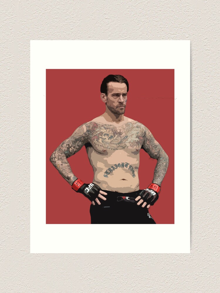 "Cm Punk Fan Art" Art Print for Sale by Ruwans | Redbubble