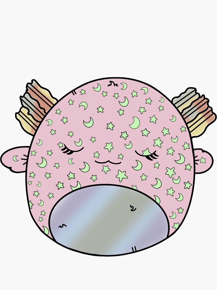 "Cressida The Axolotl" Sticker for Sale by averyff | Redbubble
