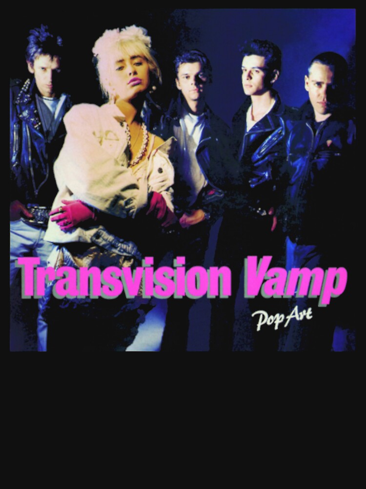 "TRANSVISION VAMP" T-shirt for Sale by amberscot | Redbubble ...