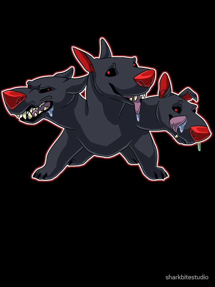 "Demon Dog" Art Print for Sale by sharkbitestudio | Redbubble