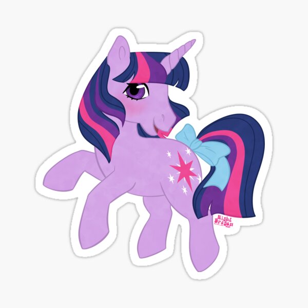 "Twilight Sparkle G1 My Little Pony" Sticker for Sale by ...
