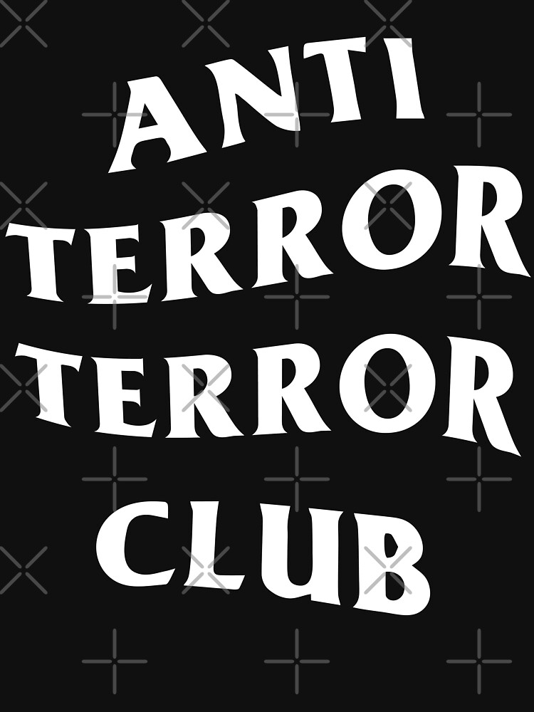 "Anti Terror Terror Club" Lightweight Hoodie for Sale by fareast ...