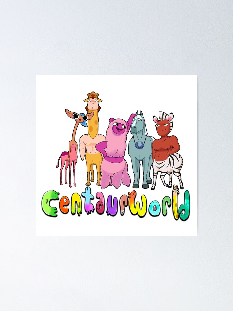 "Centaurworld" Poster for Sale by sampathart | Redbubble