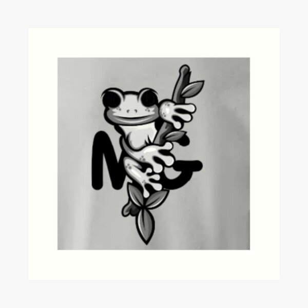 "Cursed logo" Art Print for Sale by Miligodoy | Redbubble