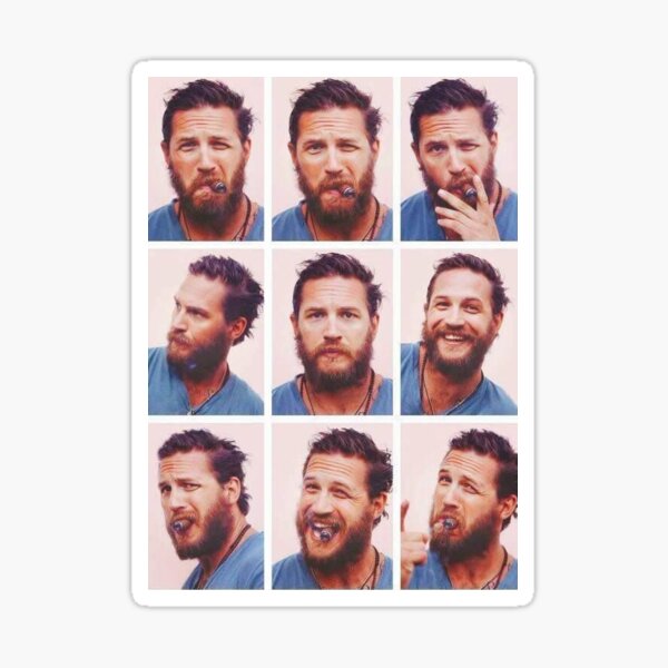 "HARDY FACES" Sticker for Sale by POTTERIX-DESIGN | Redbubble