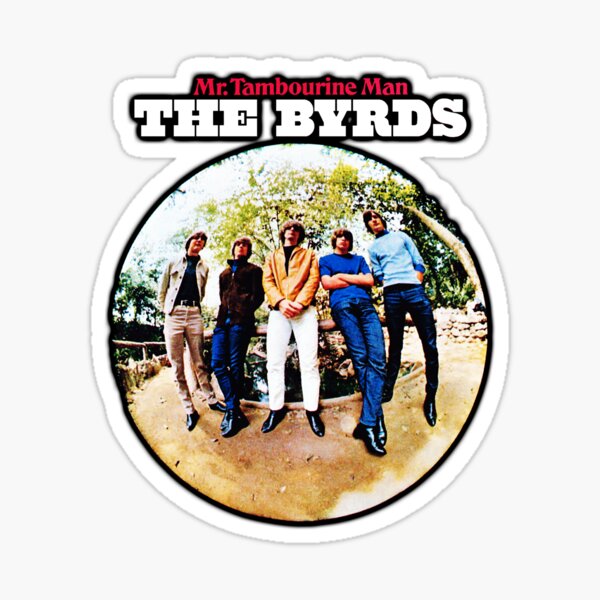 Pegatina «The Byrds Géneros musicales: Rock; Pop; Folk rock popular» de ...
