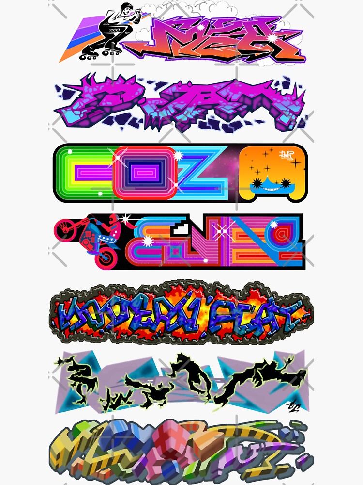 "Jet Set Radio Game Action Developed By Smilebit Controls A Gang Of ...