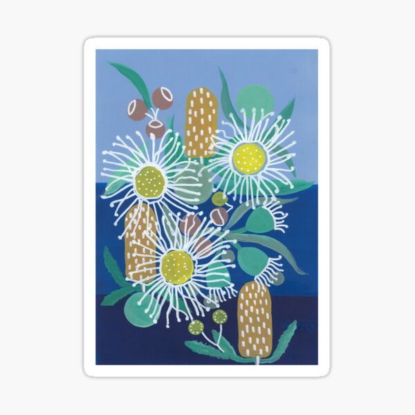"Australian Native flowers" Sticker by cjconcepts | Redbubble