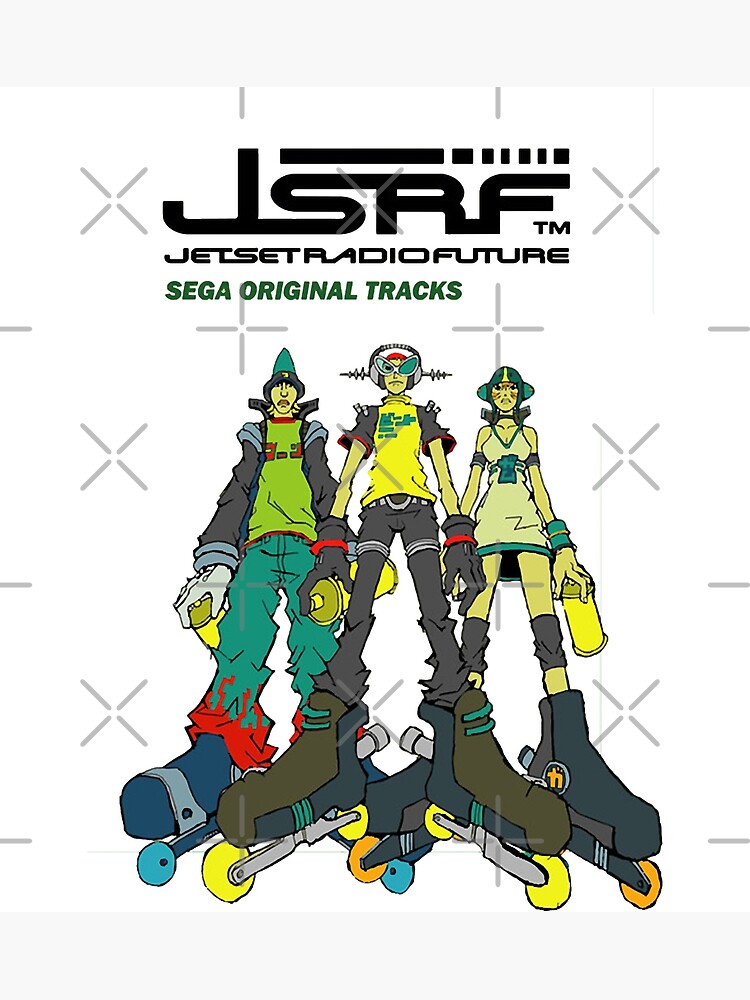 Póster «Jet Set Radio Game Action desarrollado por Smilebit controla a ...