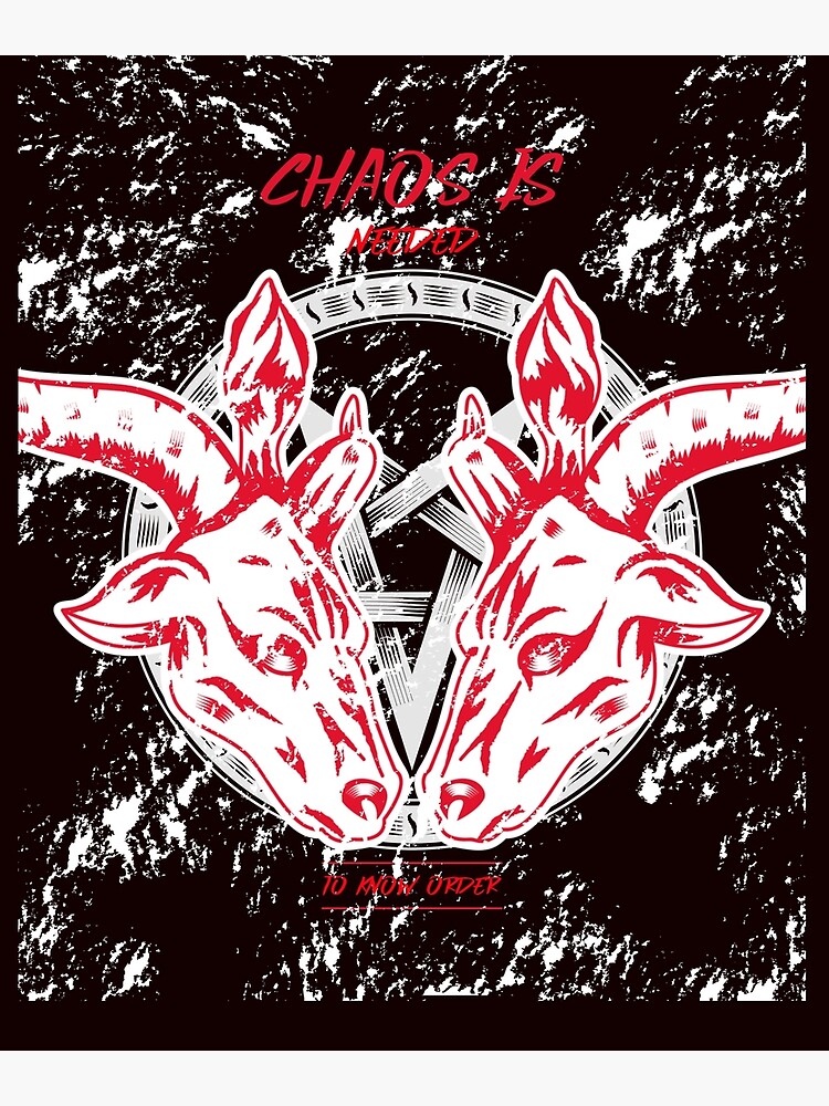 Póster «SE NECESITA CHOAS PARA CONOCER EL DISEÑO DE PEDIDOS» de ...