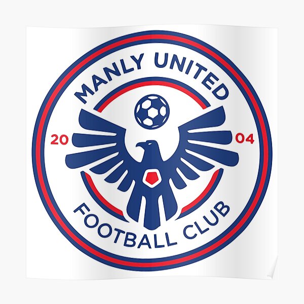 "Manly-logo" Poster for Sale by gheairen | Redbubble