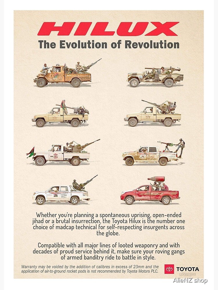 "Toyota Hilux " Art Board Print for Sale by Lawr6nc6 | Redbubble