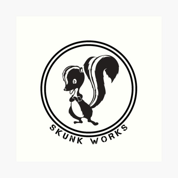 "Skunk Works" Art Print by HoffmanGraphics | Redbubble