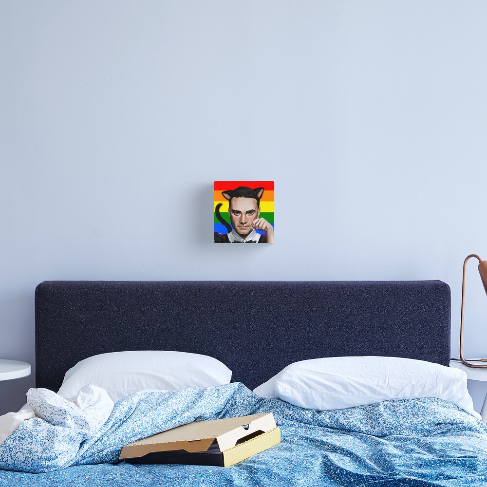 "Ben Shapiro catboy maid pride flag" Canvas Print by Maxpryan | Redbubble