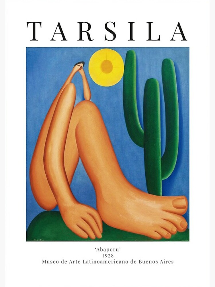 Abaporu - Tarsila do Amaral Premium Matte Vertical Poster sold by ...