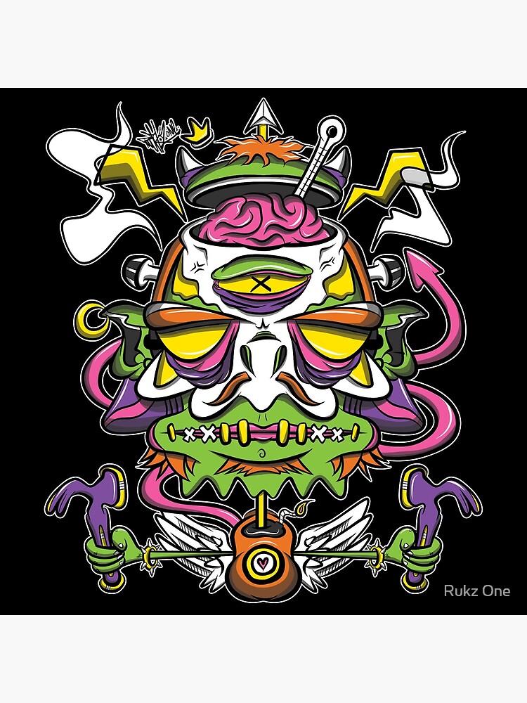 "Boom Splat" Poster for Sale by rukzone | Redbubble