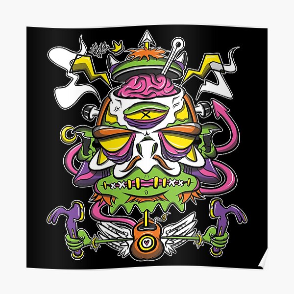 "Boom Splat" Poster for Sale by rukzone | Redbubble