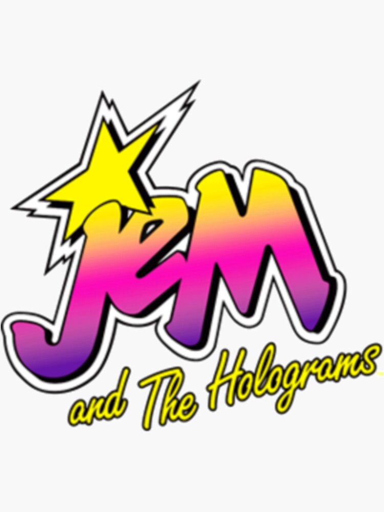 "80S Jem and the Holograms HIGH QUALITY Classic" Sticker for Sale by ...
