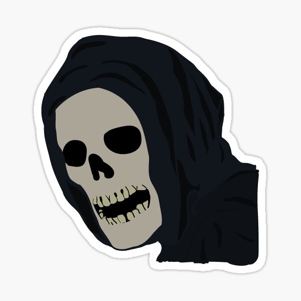 "Skull Mask Killer Fear Street" Sticker for Sale by m1245 | Redbubble