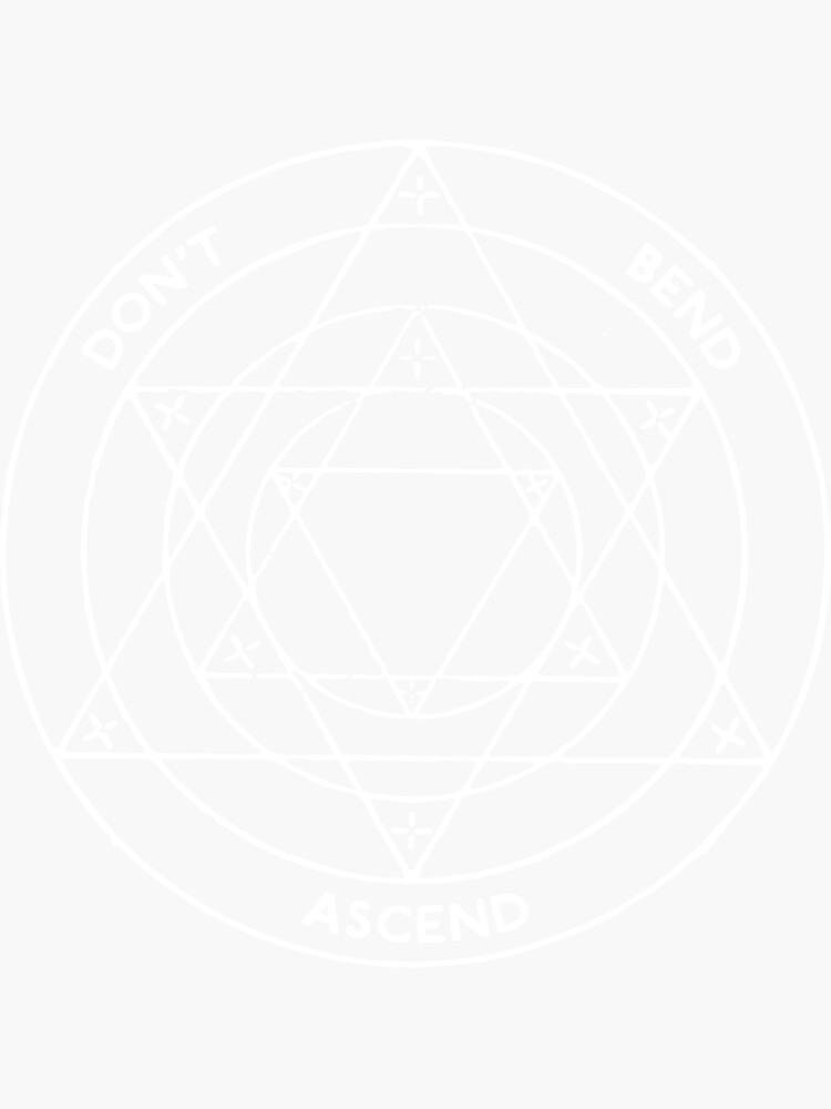 "BEST SELLING - Godspeed You Don't Bend Ascend " Sticker for Sale by ...
