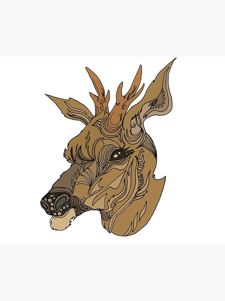 "National Animal of Chile: Huemul Deer" Art Print for Sale by ...