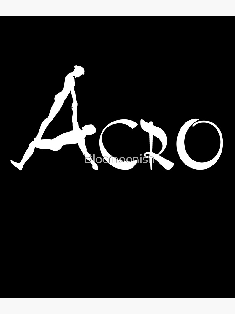 Lámina fotográfica «Acro Yoga Acro Poses Danza Aérea Fitness» de ...