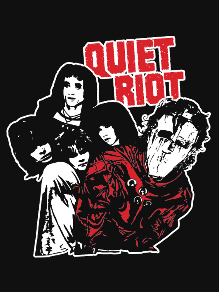 "Quiet Riot Dark " T-shirt for Sale by Esperanzza52 | Redbubble | metal ...