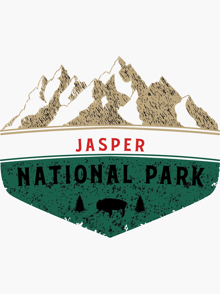 " Jasper national park" Sticker for Sale by Us-nature | Redbubble