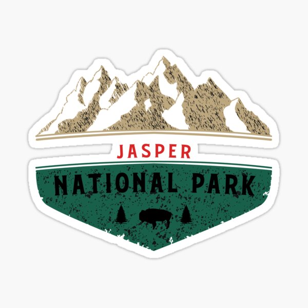 " Jasper national park" Sticker for Sale by Us-nature | Redbubble