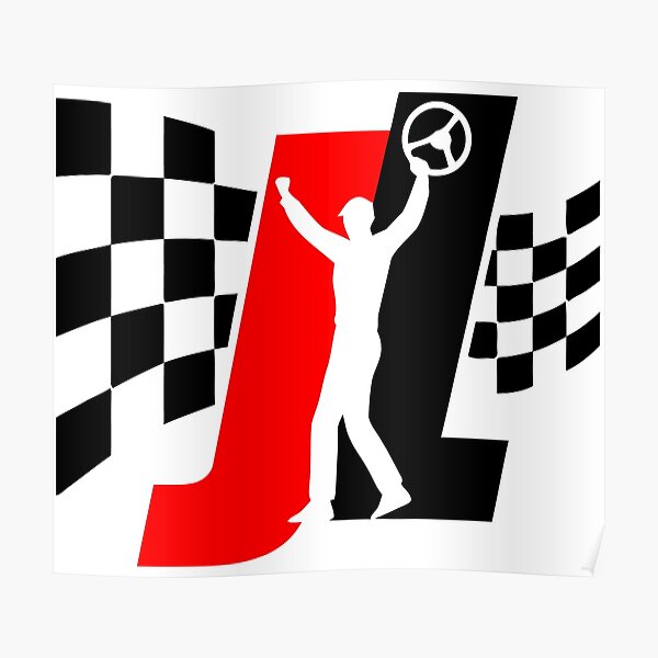 Póster «Bandera JL Race» de markusdahsger | Redbubble