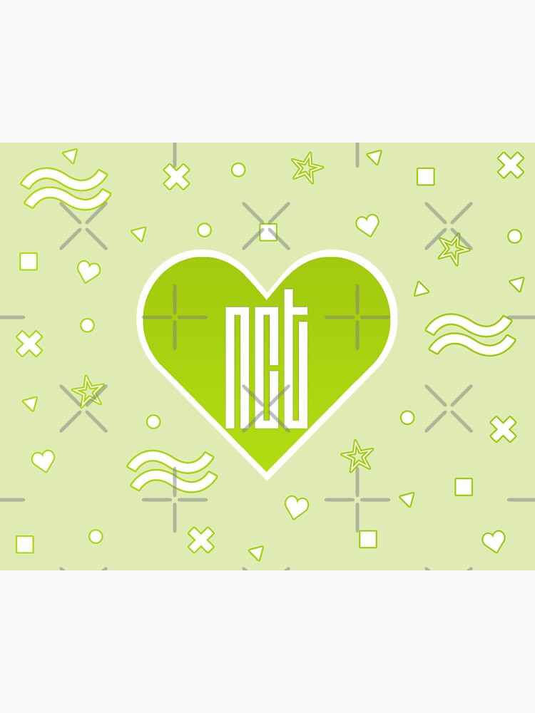 "NCT HEART (Logo Ver.)" Sticker for Sale by lovely-day | Redbubble