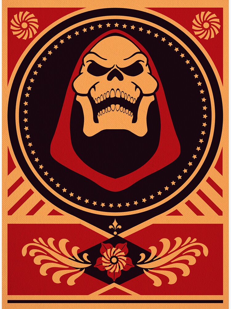 "=SKELETOR=" Sticker for Sale by -f-e-l-i-x-x- | Redbubble