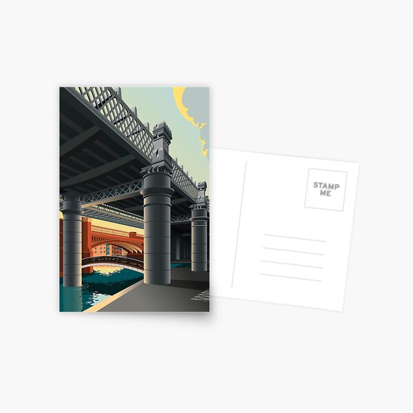 "Castlefield, Manchester" Postcard for Sale by smillership | Redbubble