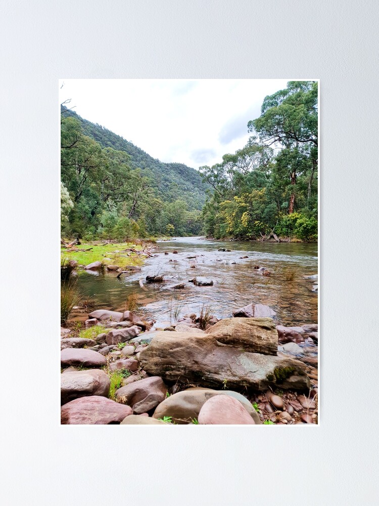 "Victorian High Country Rivers" Poster by lorzathexplora | Redbubble