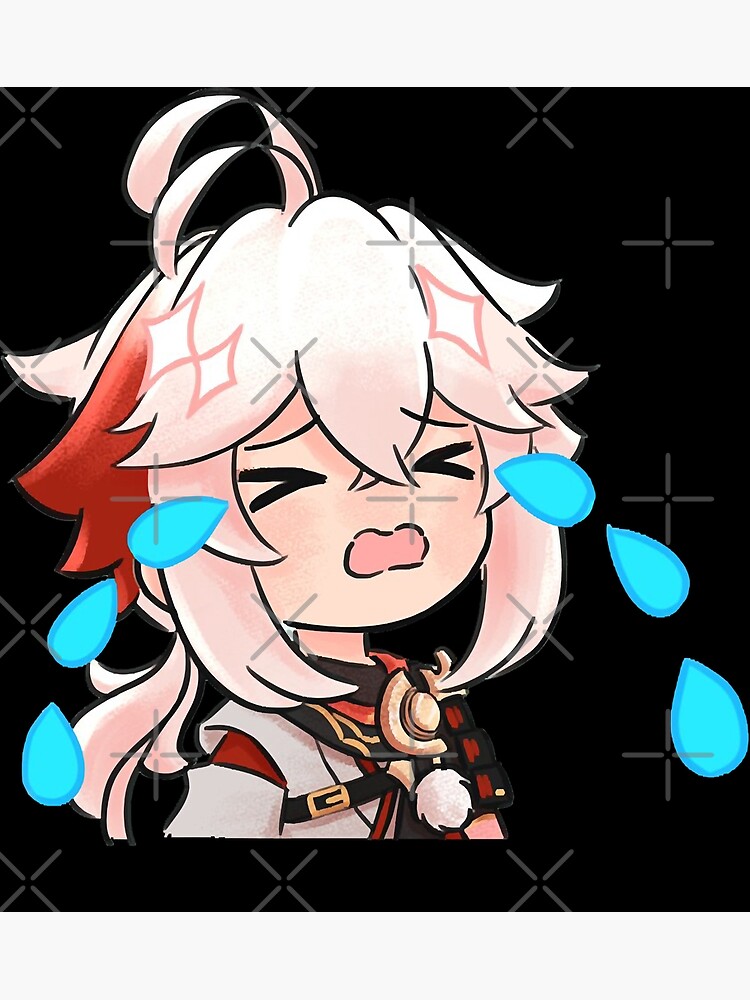 "Kazuha - Genshin Impact Kaedehara Color Spatial crying" Photographic ...