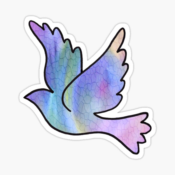 "Dove" Sticker by Shalomjoy | Redbubble