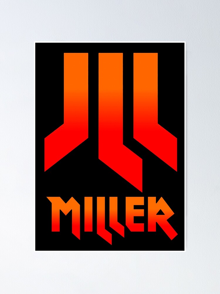 "jack miller logo" Poster for Sale by kerinadeas | Redbubble