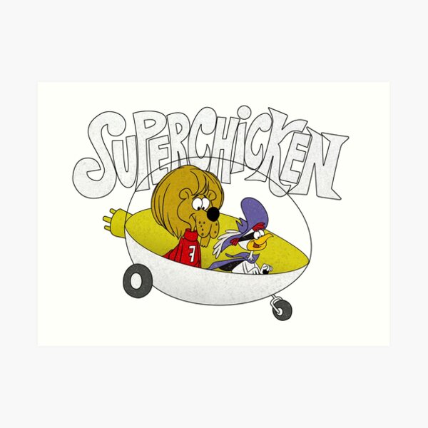 "Tribute to Jay Ward's Classic "Super Chicken" Cartoon with ...