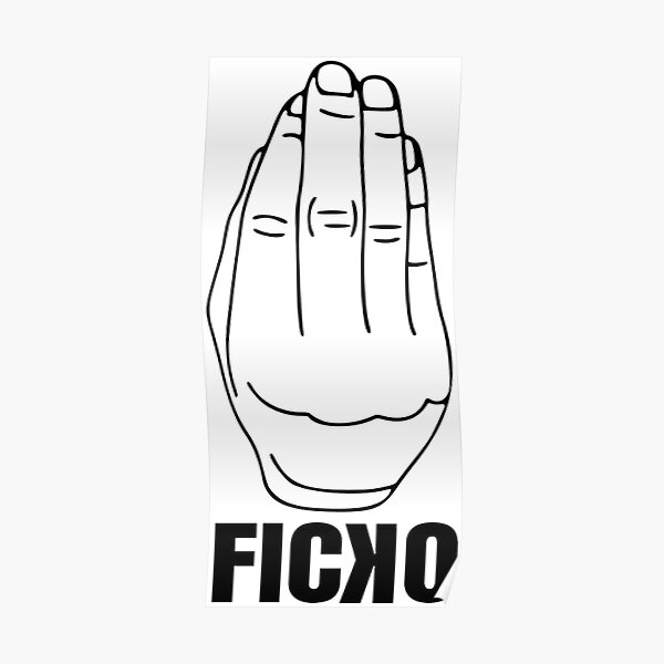 "FICKO" Poster by antoneali | Redbubble