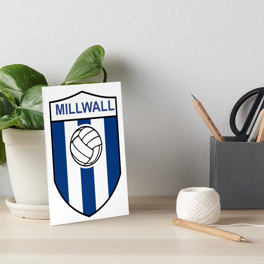 "MILWALL BADGE" Art Board Print for Sale by mainsatu | Redbubble