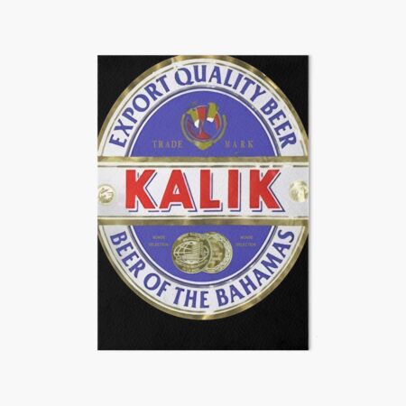 "Kalik - Drink Beer Logo" Art Board Print for Sale by JesseMoreno ...